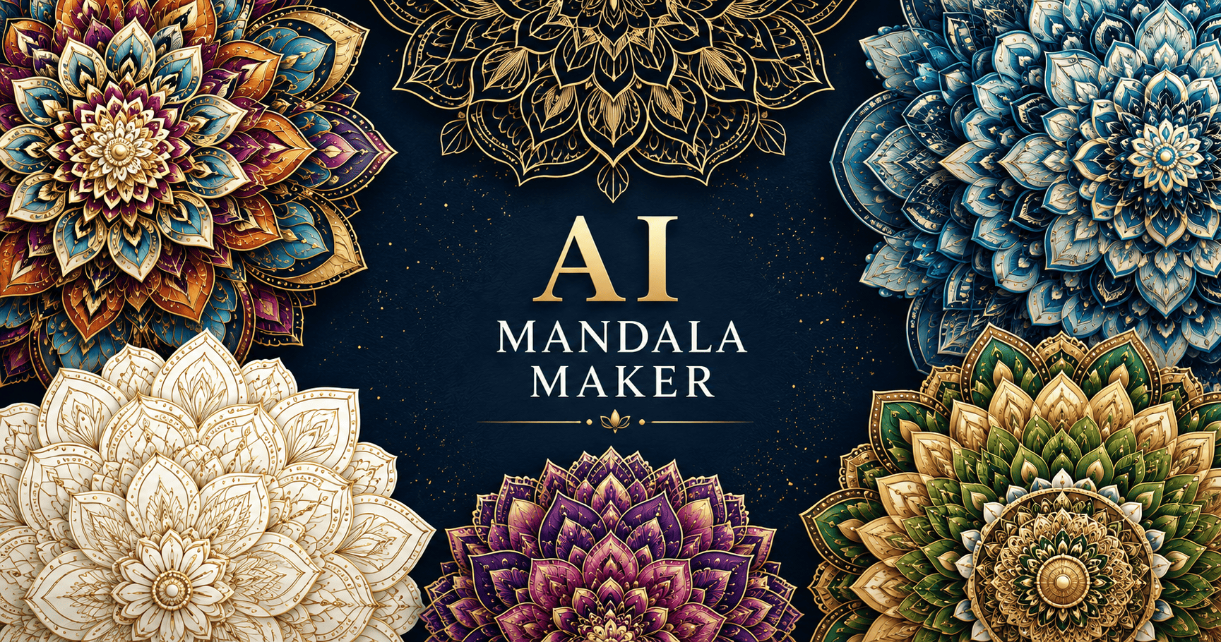 AI Mandala Maker for Printable Symmetric Designs | Mew Design