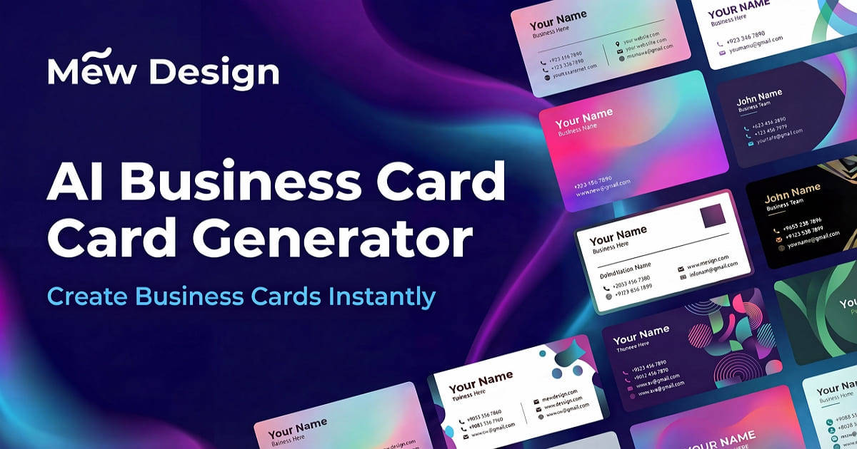 Free AI Business Card Generator | Design Custom Visiting Cards Online ...